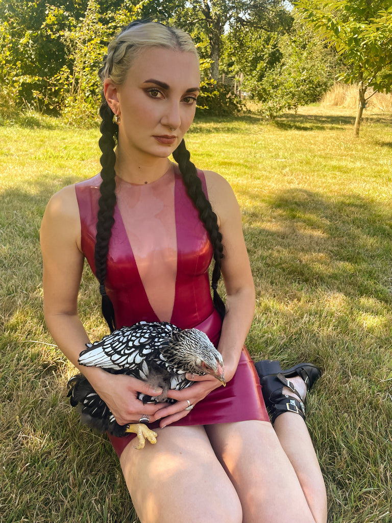 Plunge dress – Eustratia